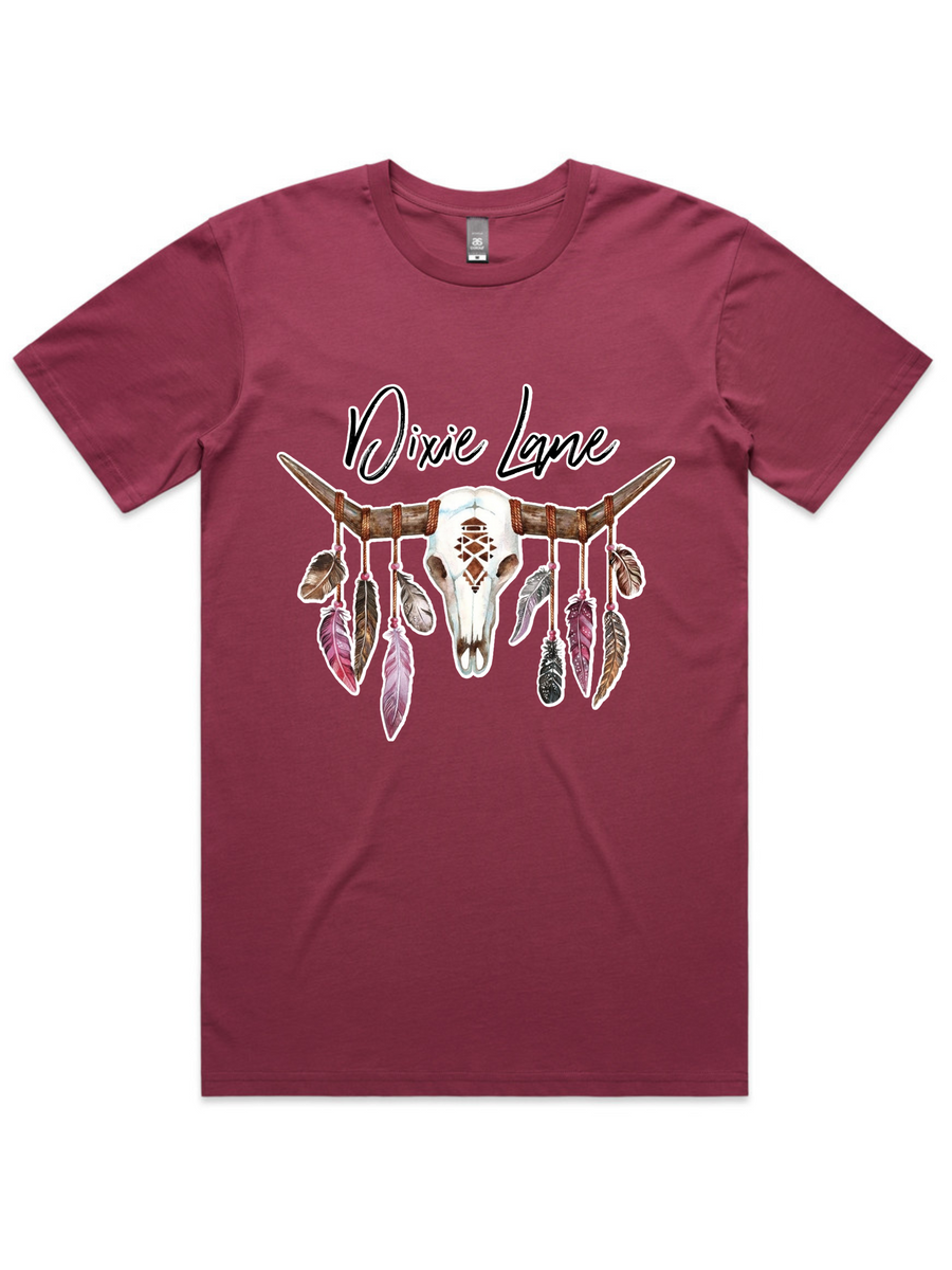 Dixie Lane Logo T - Berry – Dixie Lane AUS