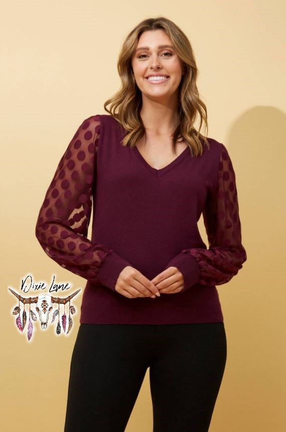 Trish Top - Berry – Dixie Lane AUS